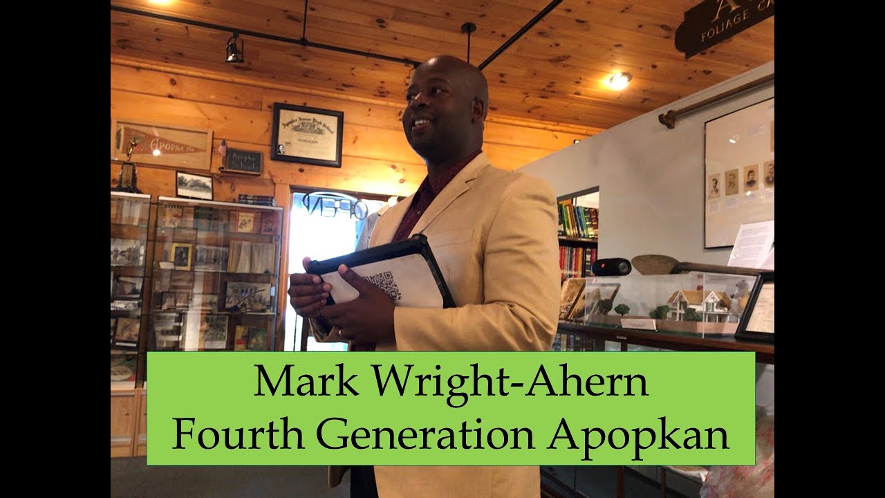 Mark Wright-Ahern Four Generations of History in Apopka - YouTube