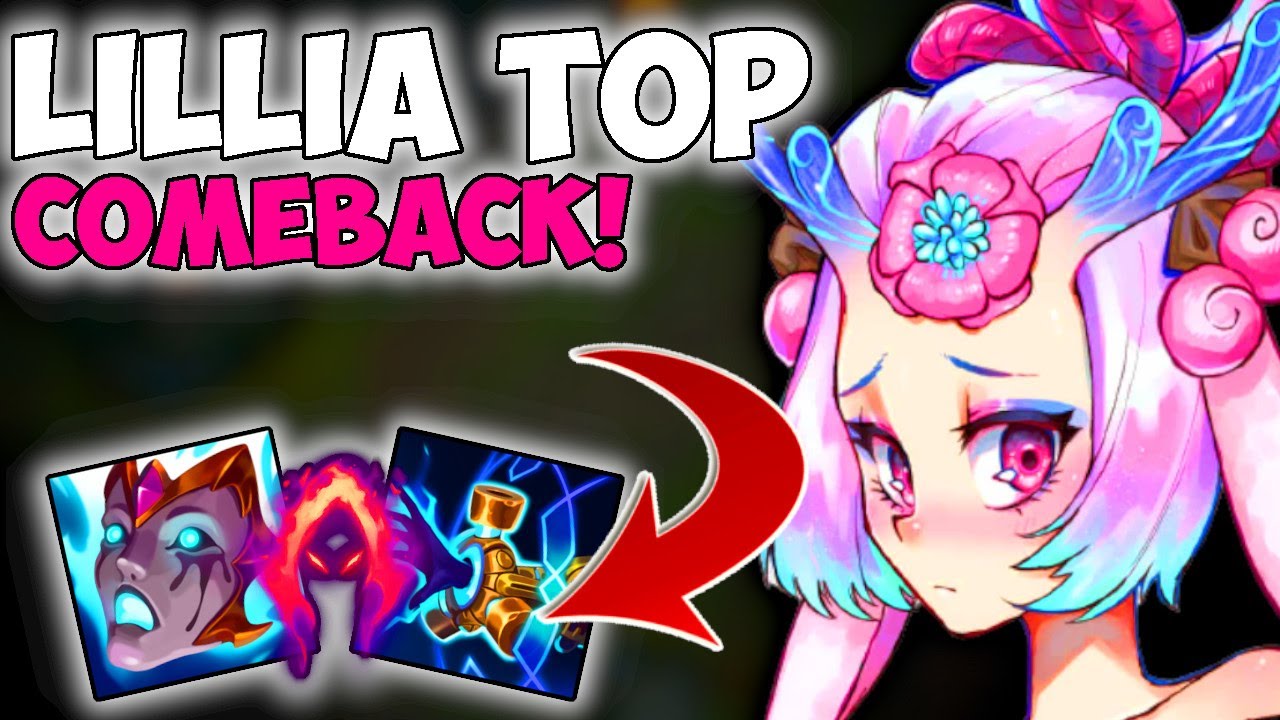 LILLIA TOP LANE INSANE COMEBACK - League of Legends - YouTube