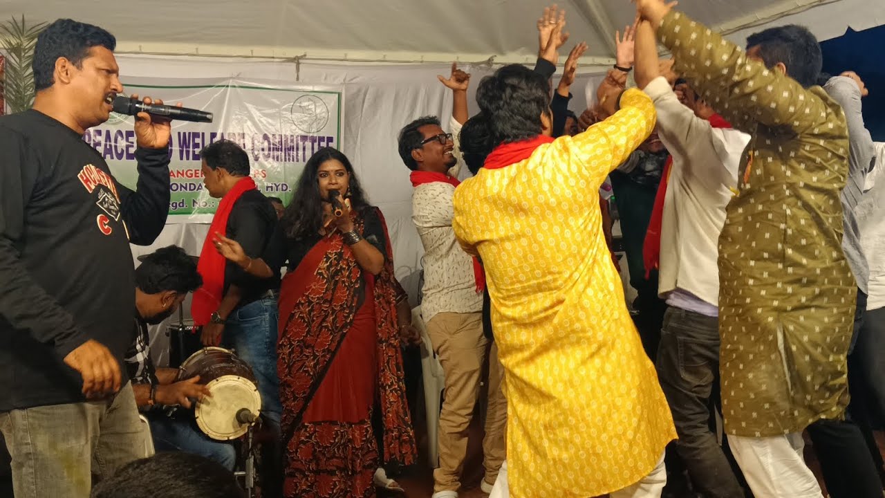 Singer Sharmila Folk Mashup Mass Performance Golcondabonalu 2025 ...