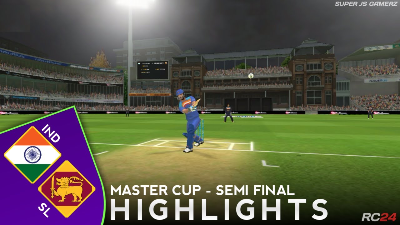 INDIA MASTER VS SRI LANKA MASTER | MASTER CUP SEMI FINAL | RC24 - YouTube