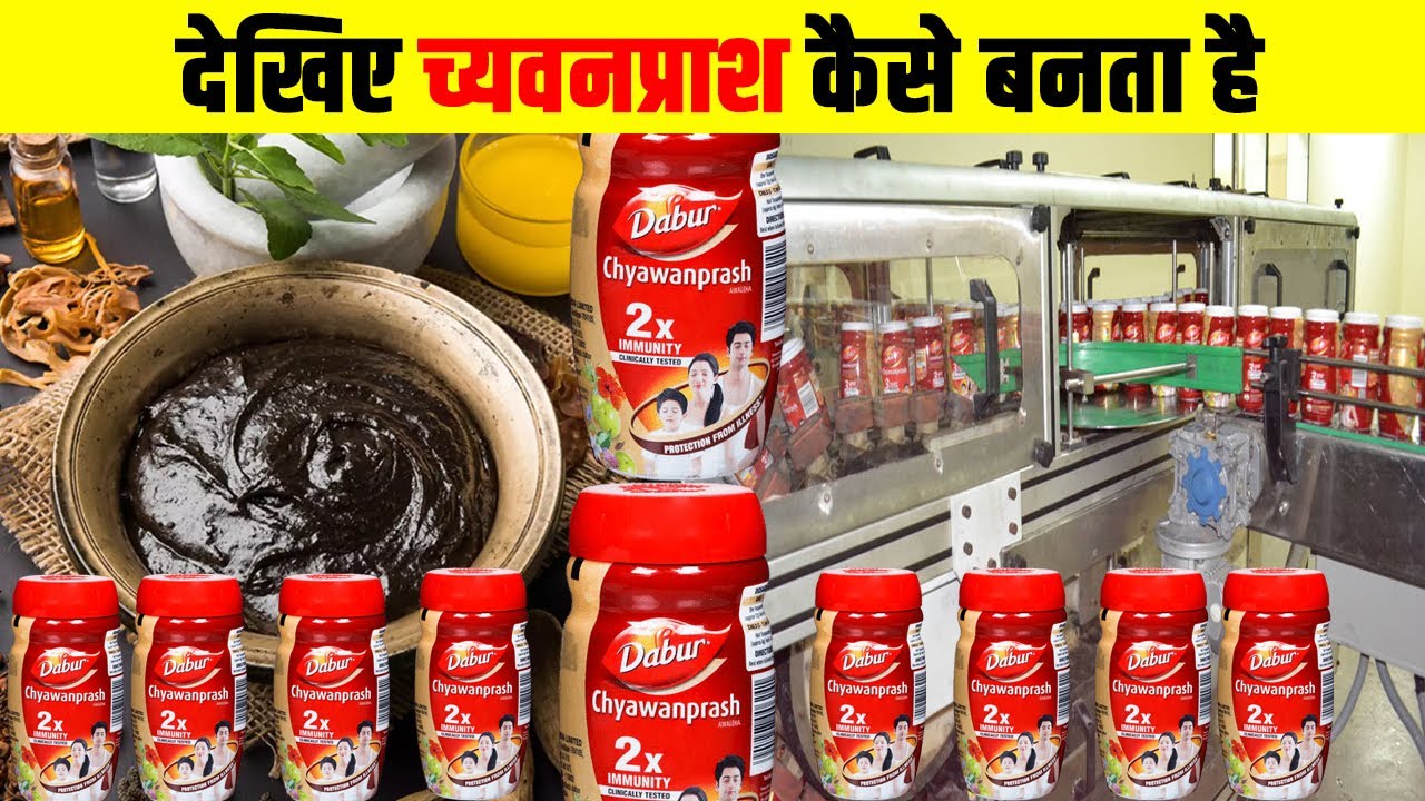 फैक्ट्री में कैसे बनता है च्यवनप्राश ? How is Chyawanprash made in ...