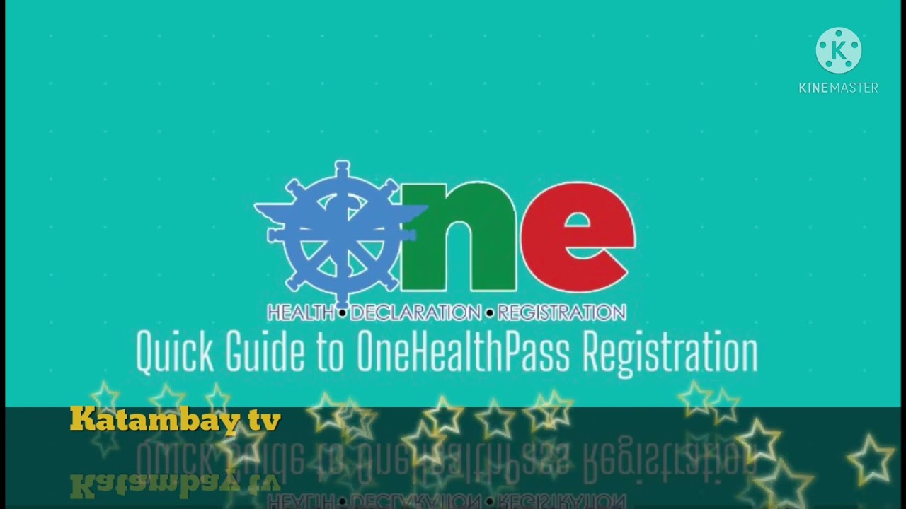 One Health Pass Registration New -Update Process Step by Step tutorial ...