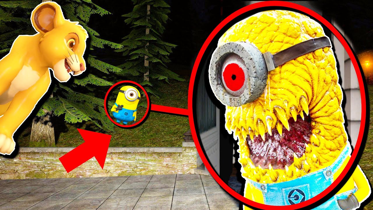 If you see Cursed MINIONS in the woods.. RUN AWAY!! (HELP) - YouTube