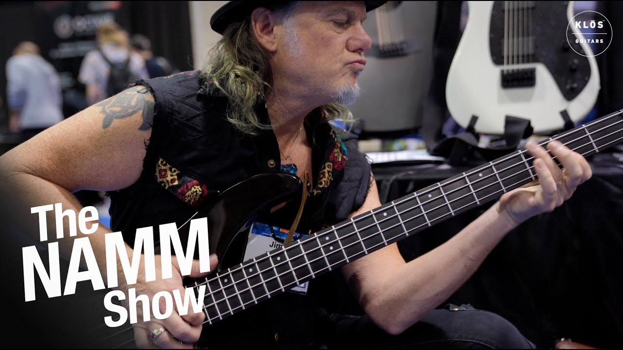 Jimmy Leslie at KLOS Guitars NAMM 2024 - YouTube