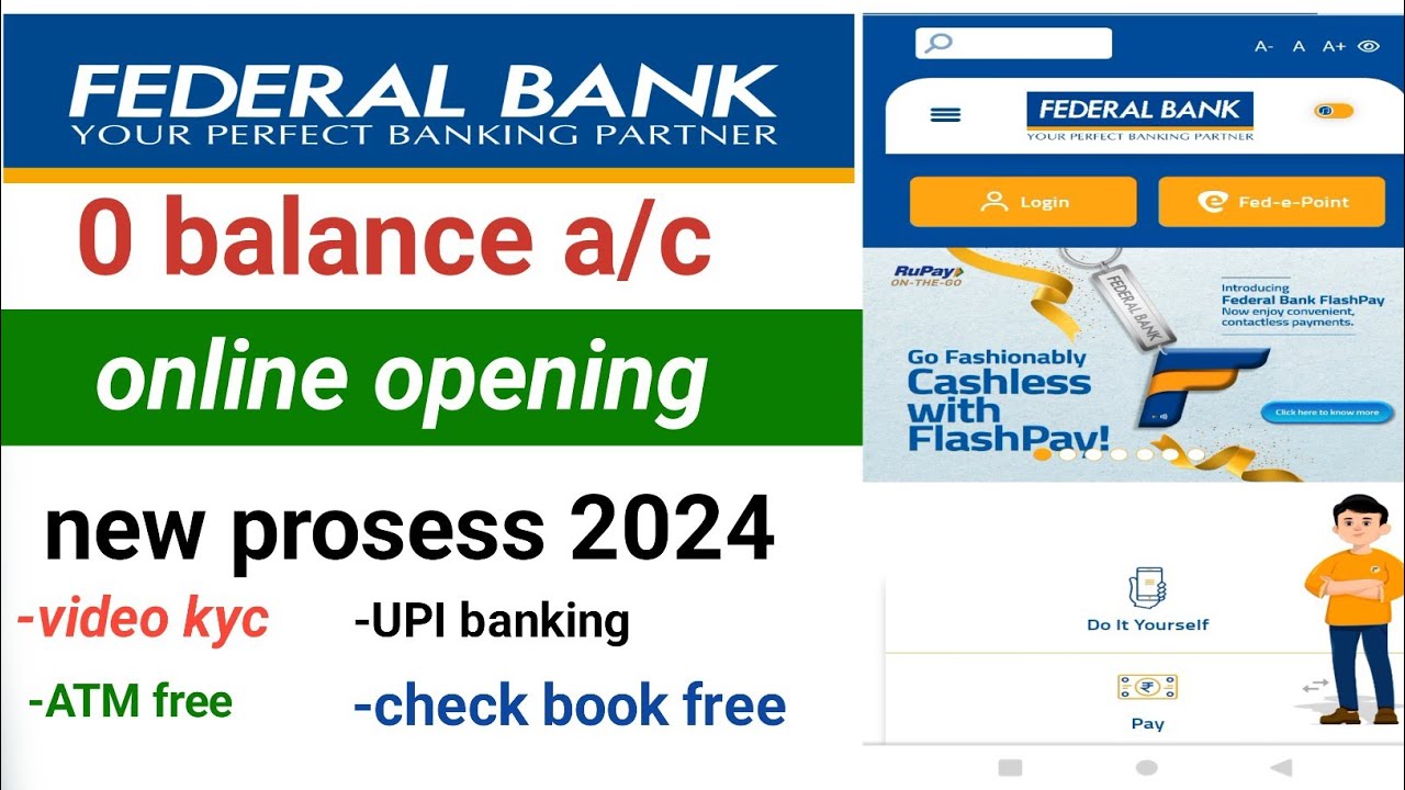 federal bank account opening online||federal bank account open kaise ...