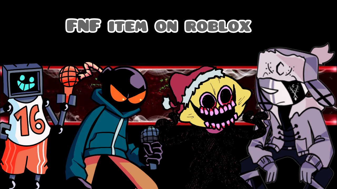 Roblox cool FNF items - YouTube