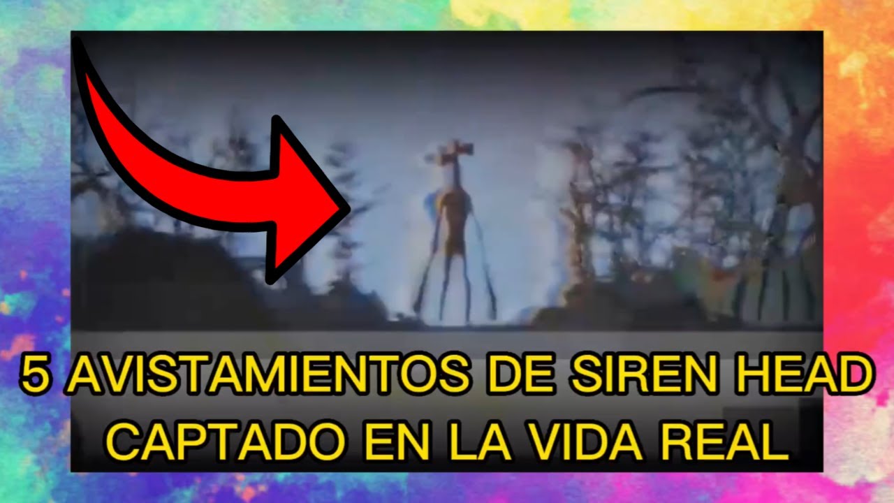5 AVISTAMIENTOS DE SIREN HEADCAPTADO EN LA VIDA REAL - YouTube