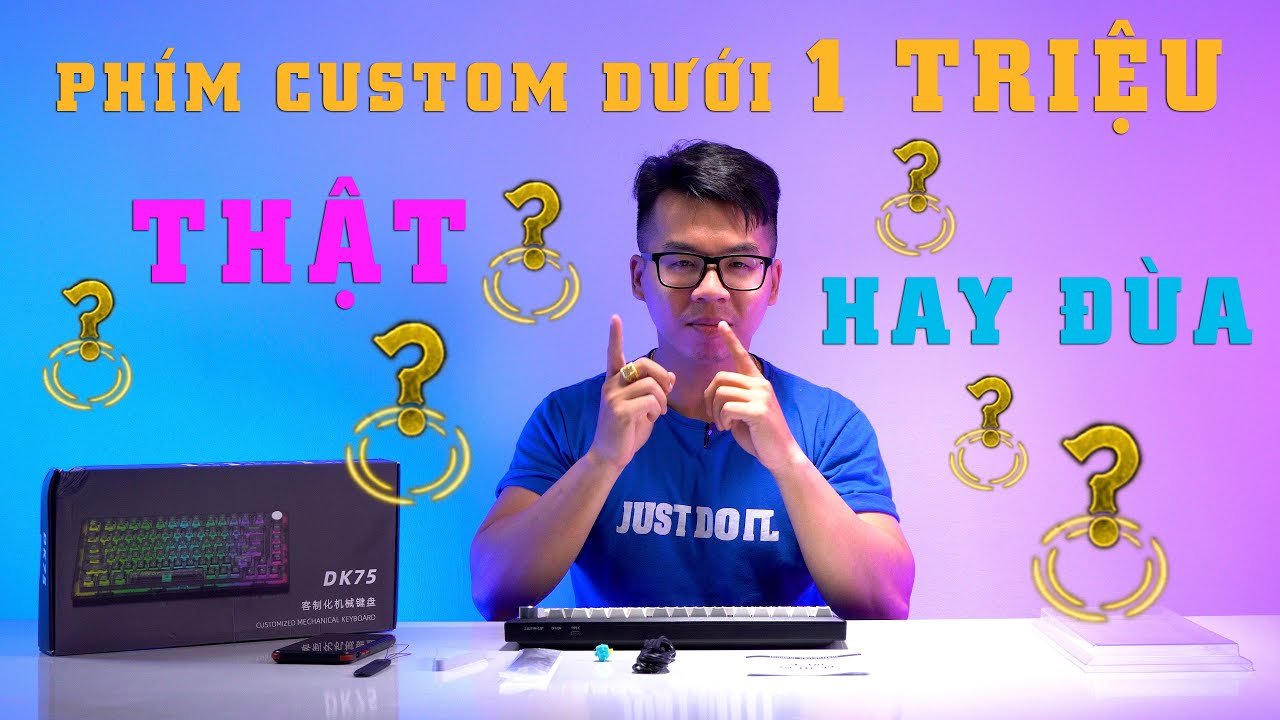 Kit DK75: Chiếc Bàn Phím Cơ Dưới 1 Triệu Đồng Thật Hay Là Đùa ...