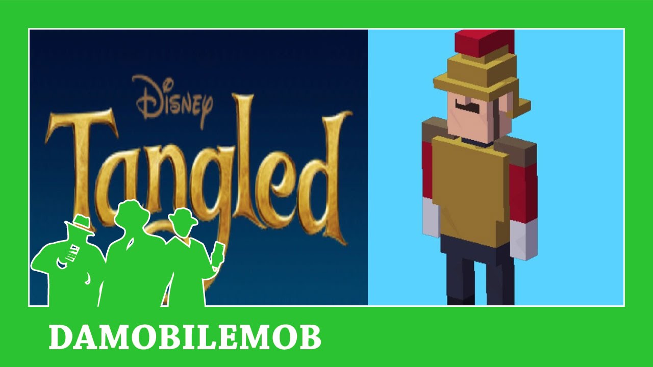 DISNEY CROSSY ROAD Secret Characters | CAPTAIN OF THE GUARD (TANGLED ...