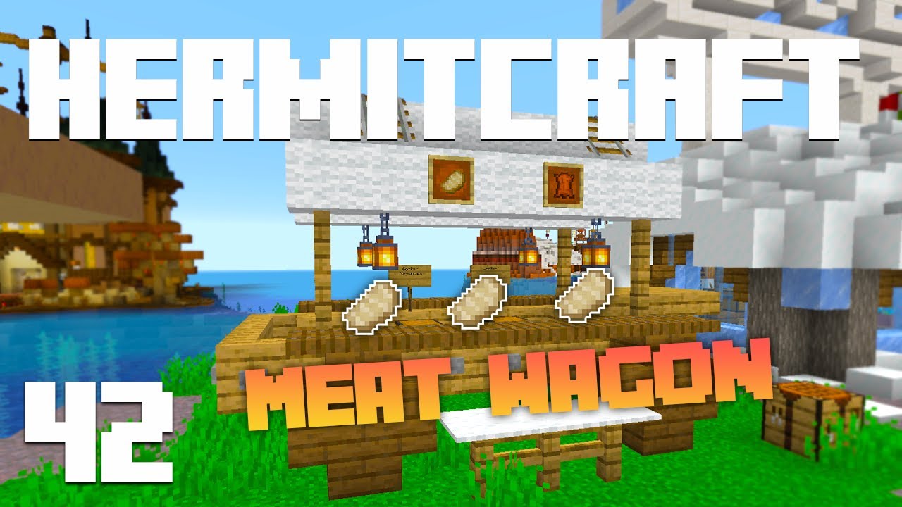 Hermitcraft 7 - Ep. 42: THE MEAT WAGON! (Minecraft 1.16) | iJevin - YouTube