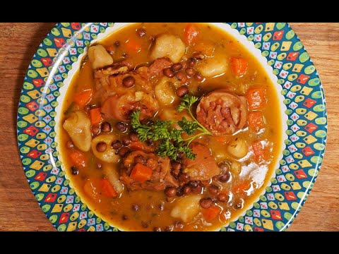 Pigeon Peas Soup #SoupSeason | CaribbeanPot.com - YouTube