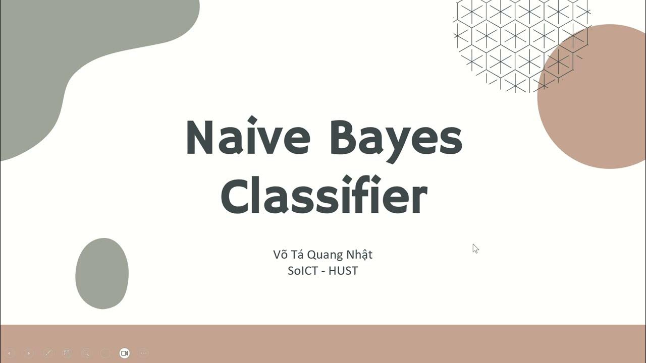 Naive Bayes Classifier - A very short introduction in a mathematical ...