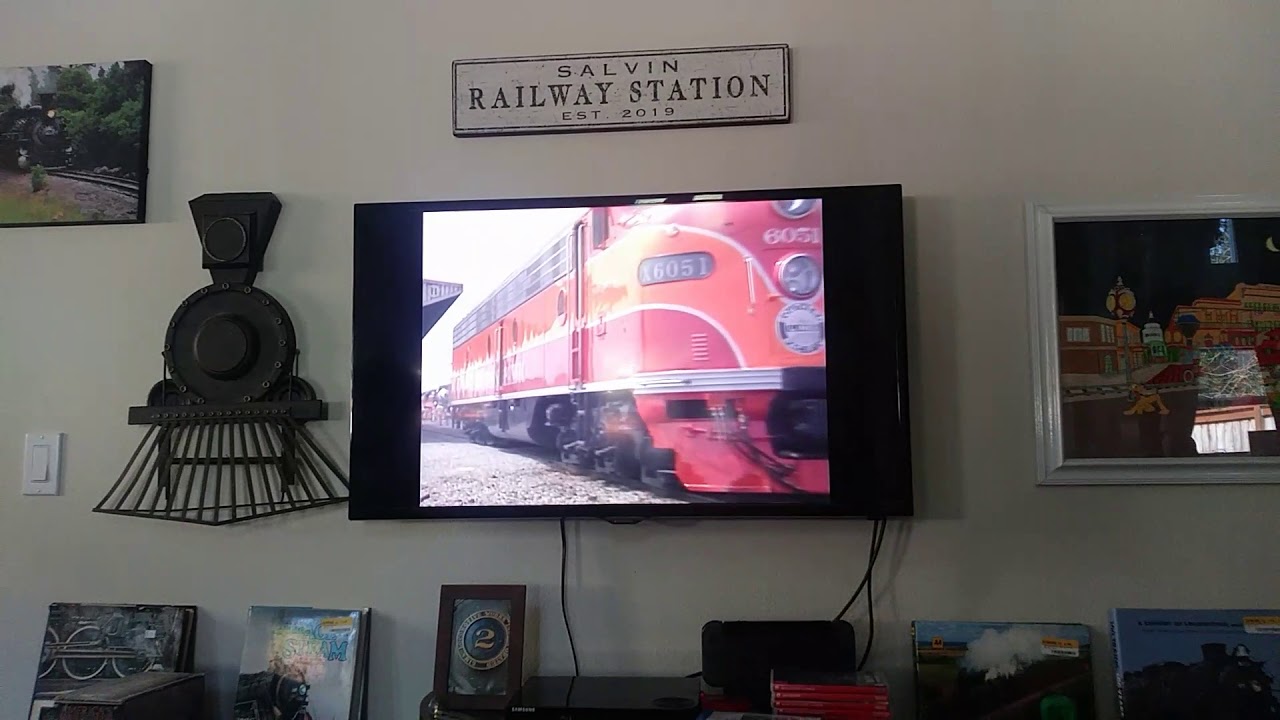 Southern Pacific E9 #6051 Union Pacific #951 and Santa Fe F7 #347C in ...