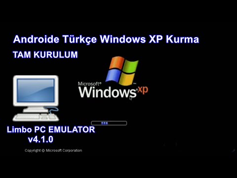 Android Cihazlara Türkçe Windows XP kurma (Limbo PC Emulator 4.1.0 2020)