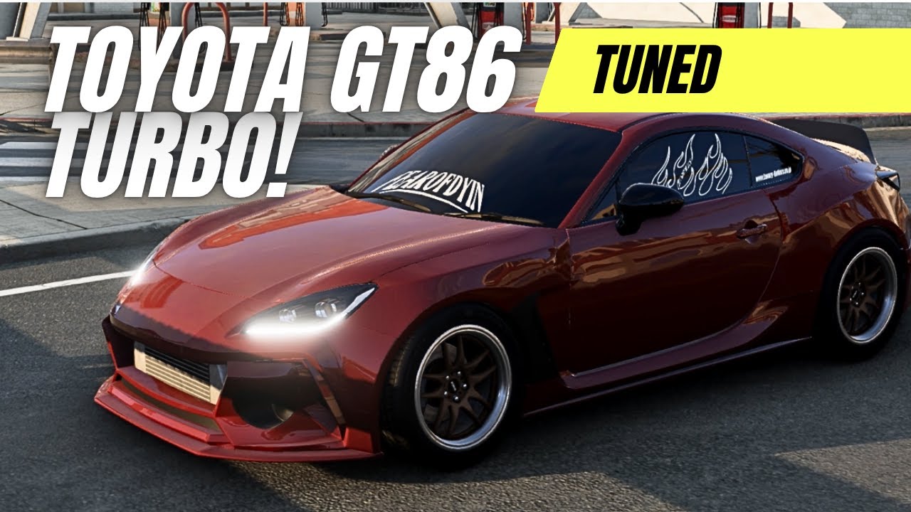Toyota GT86 Tuning in BeamNG.drive - RLS Career MOD! - YouTube