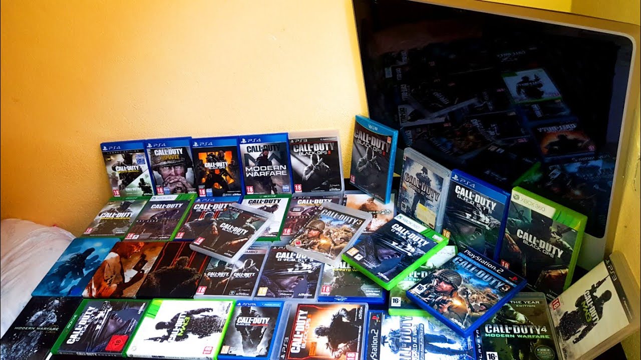 My Call Of Duty Games Collection 2020 - YouTube