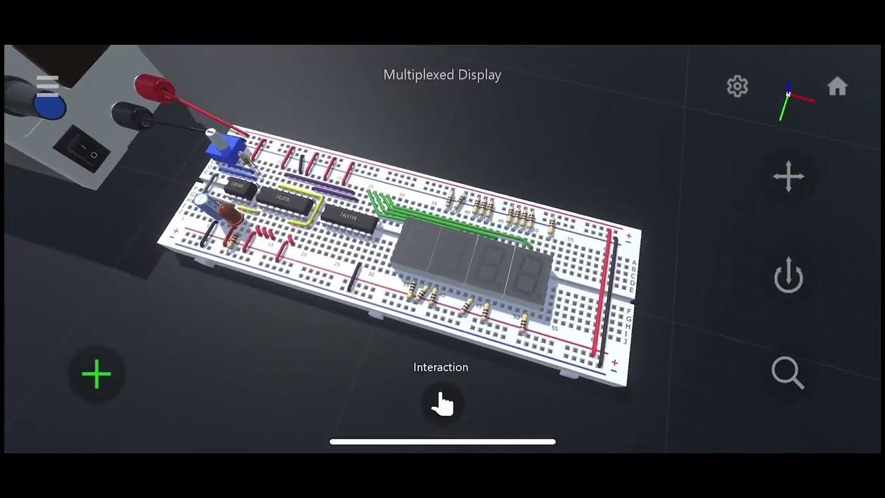[CRUMB] Multiplexed Display Demonstration LED 7 Segment - YouTube