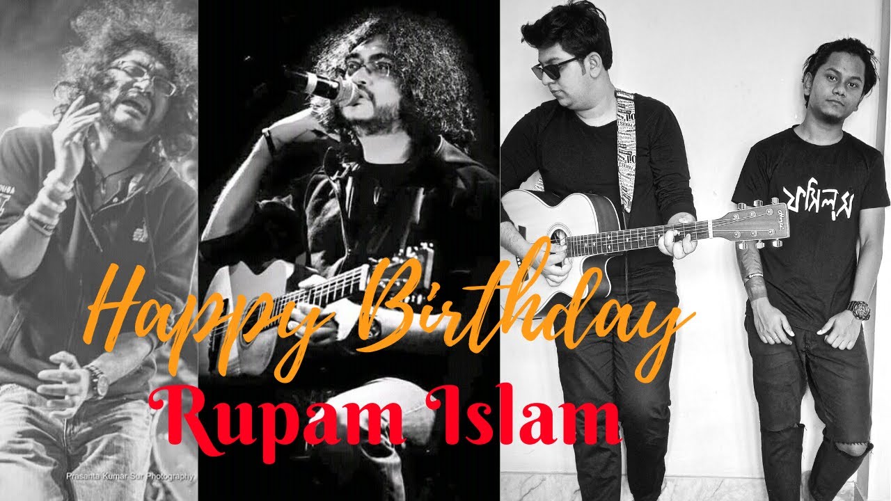 Happy Birthday - Rupam Islam|| Birthday Tribute - Aami Jaai (Ekok ...