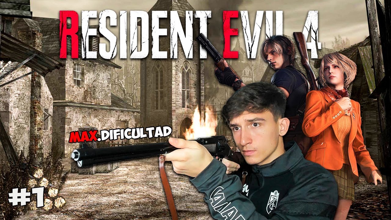 MAX.DIFICULTAD(HARDCORE) EN RESIDENT EVIL 4 REMAKE | LEON,TE CUBRO LAS ...