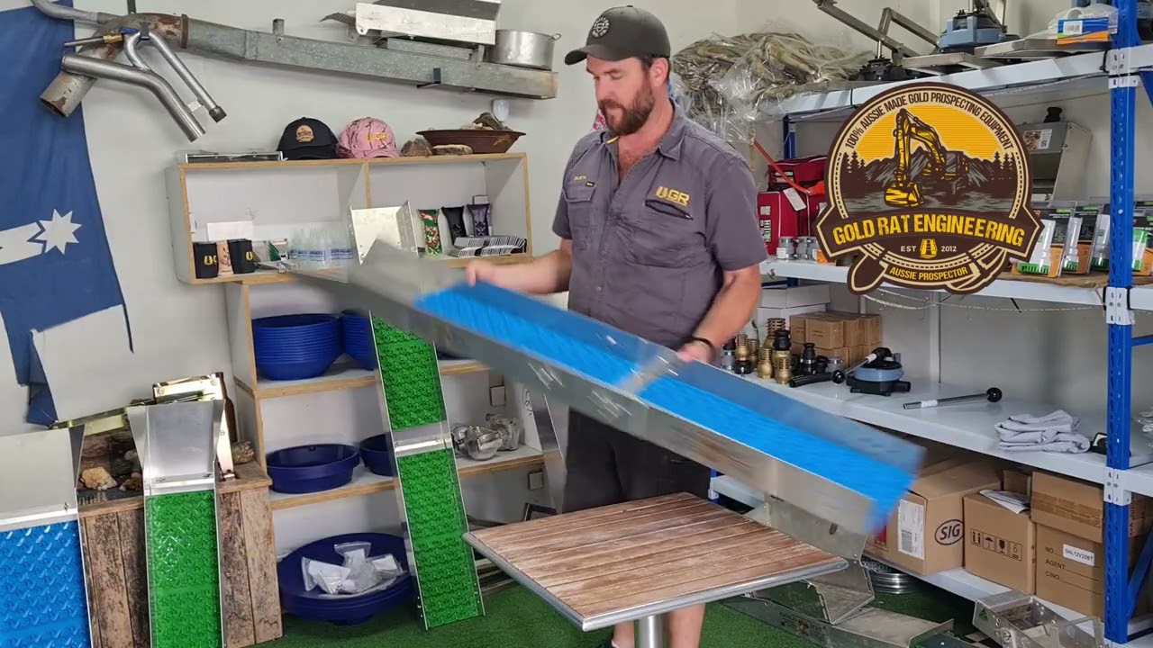 1088 River Sluice Product release and some options - YouTube