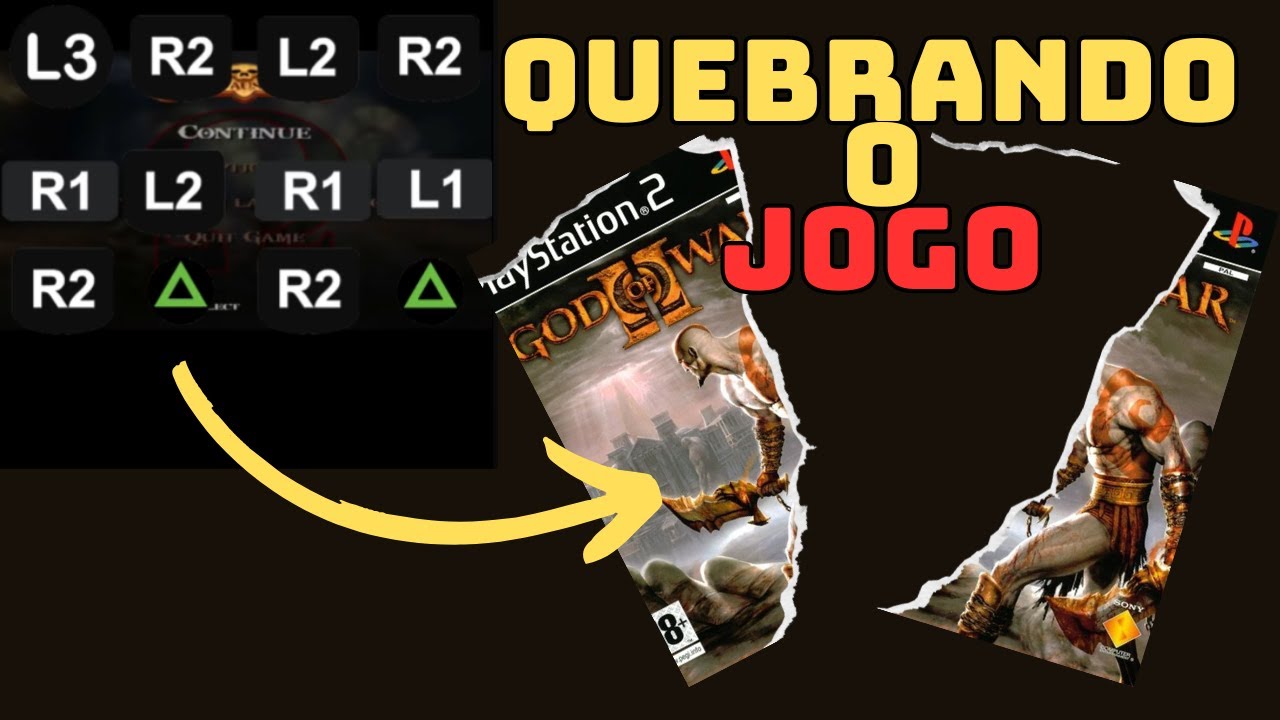 CODIGO QUE QUEBRA GOD OF WAR 2 POR COMPLETO - YouTube