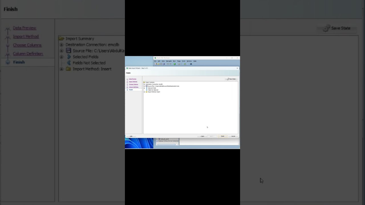shorts Import Table From Excel Sheet In Oracle Database YouTube shorts Import Table From Excel Sheet In Oracle Database YouTube