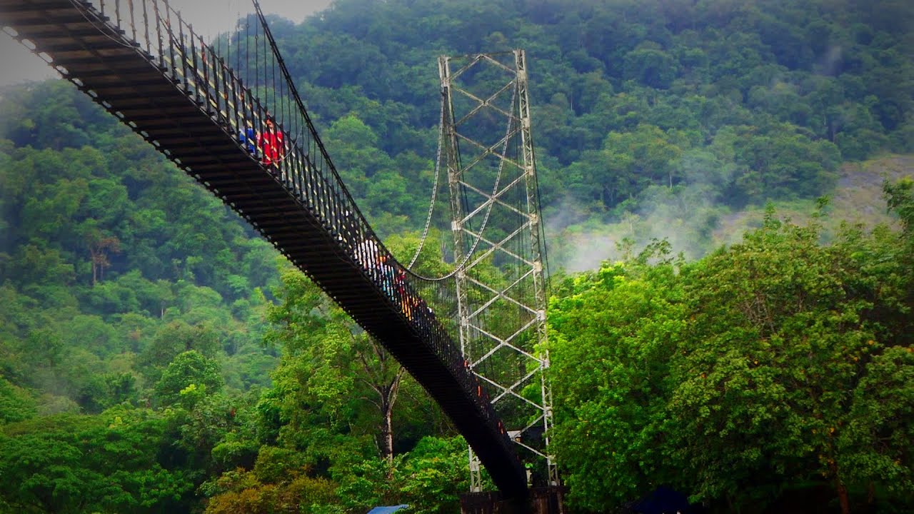 hanging bridge ..Inchathotty Hanging Bridge | Inchathotti Thookkupaalam ...