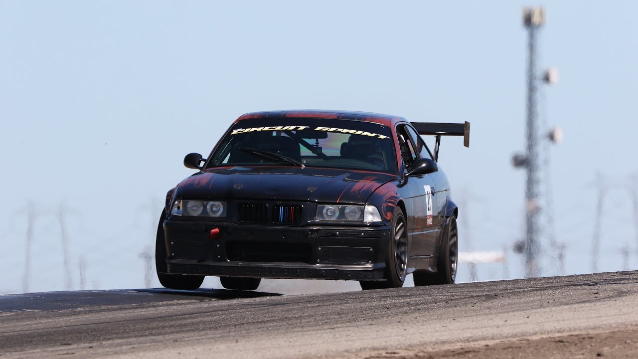 Circuit Sprint Qualifying Lap Bmw E36 M3 Buttonwillow Raceway Park Cw13 ...