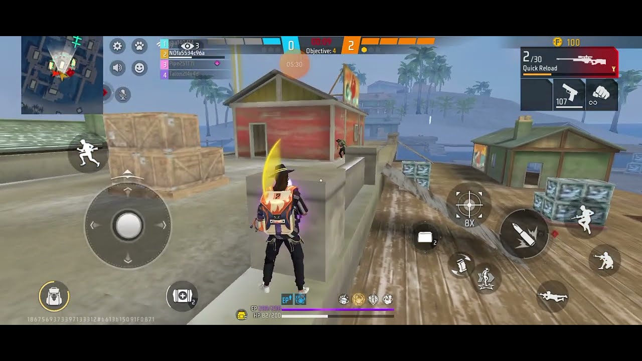 free fire game pro playing - YouTube