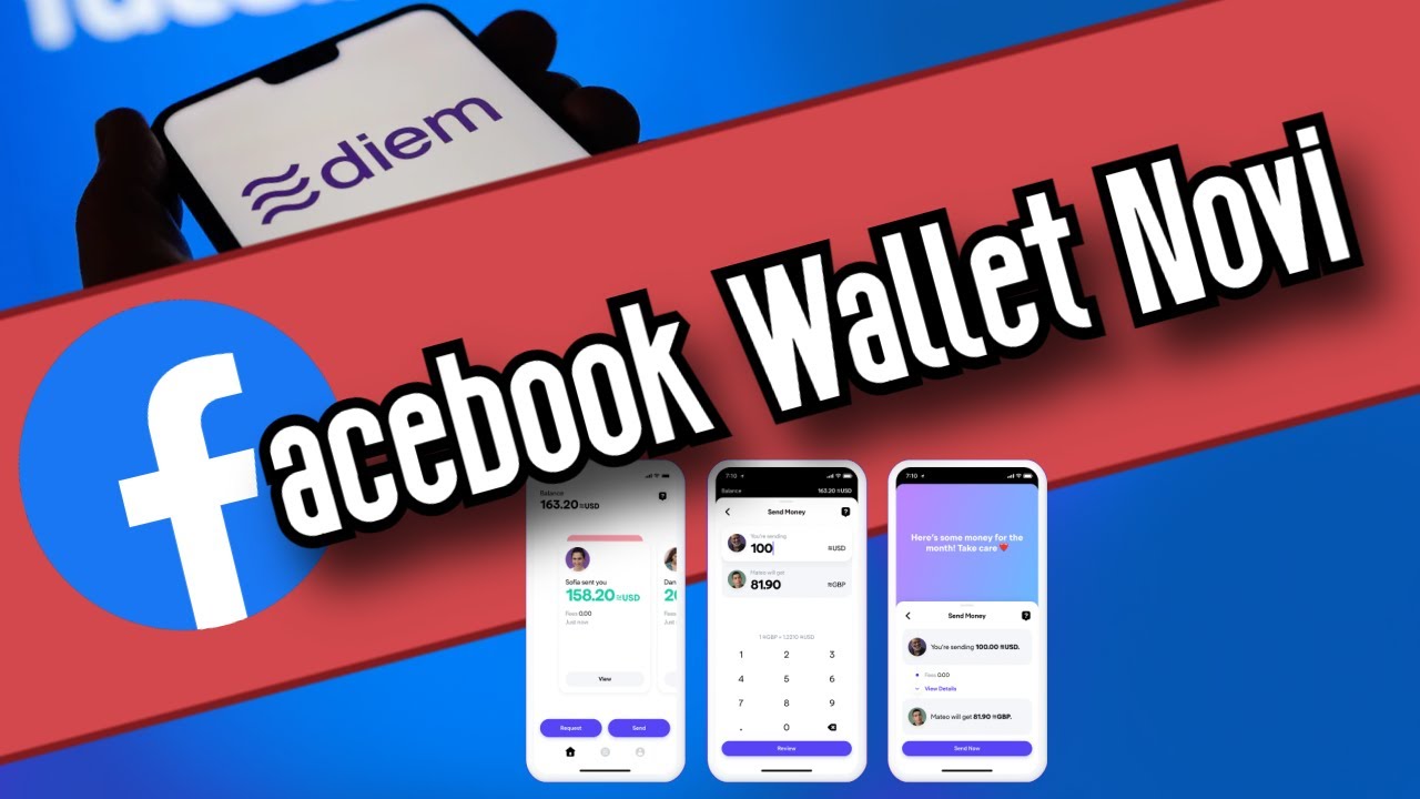 Facebook mit neuer Novi Wallet ( Libra = Diem / calibra = novi ) - YouTube