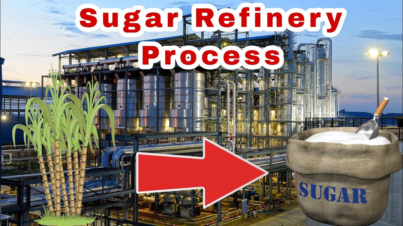 Sugar Refinery Plant || Sugarcane Production in India || Sugar Refinery ...