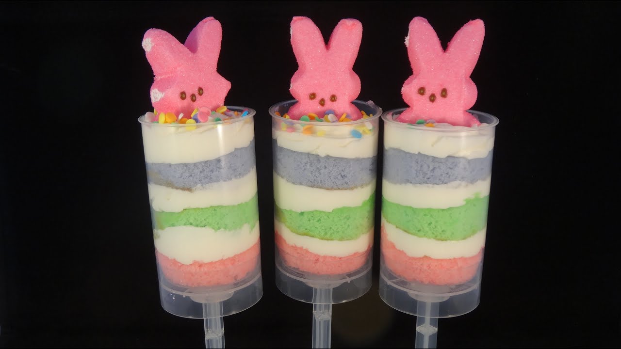 Bunny Peeps Push Pops - with yoyomax12 - YouTube