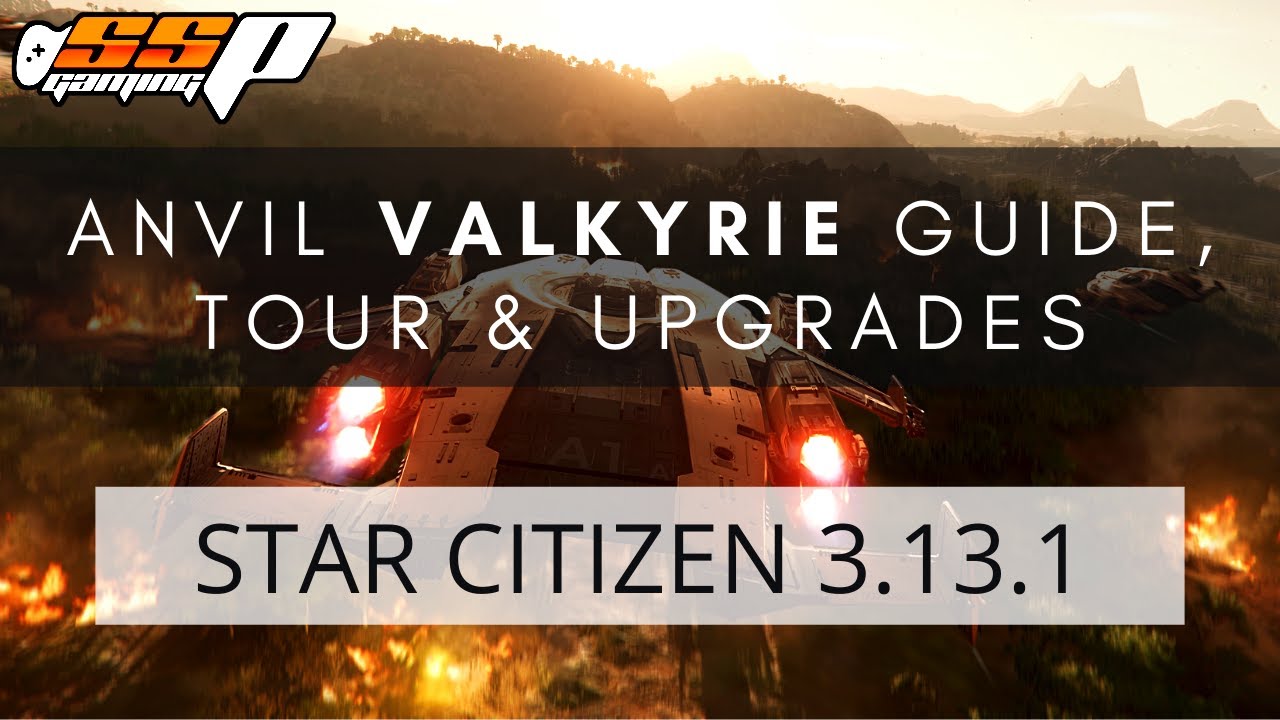 Star Citizen | Anvil Valkyrie Dropship - Guide, Tour & Upgrades | Alpha ...