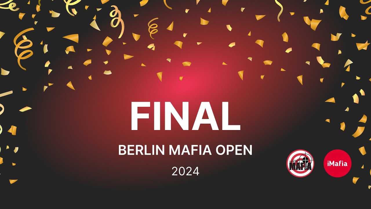 Berlin Mafia Open 2024. Final - YouTube