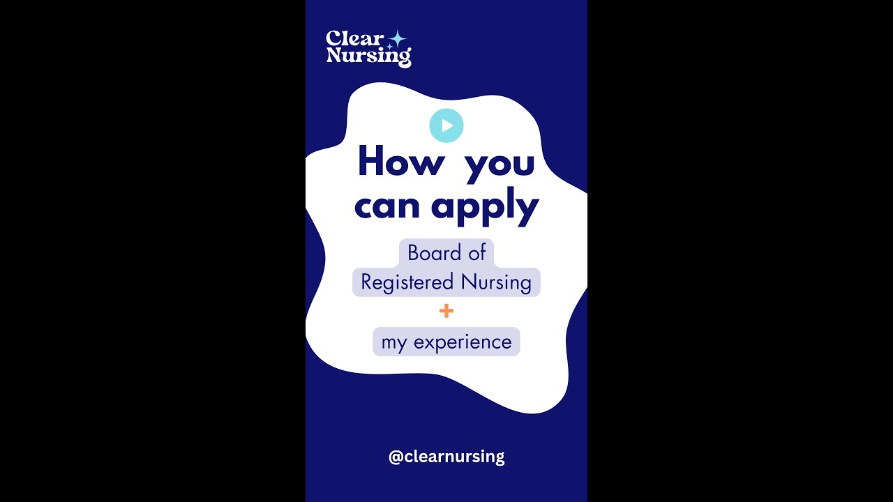 Apply to Board of Registered Nursing California | Do not wait and do ...