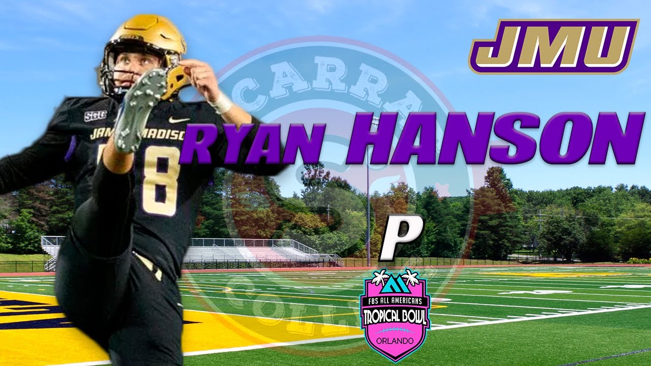Ryan Hanson. P. JMU. NFL Draft Prospect 2025 Análisis - YouTube