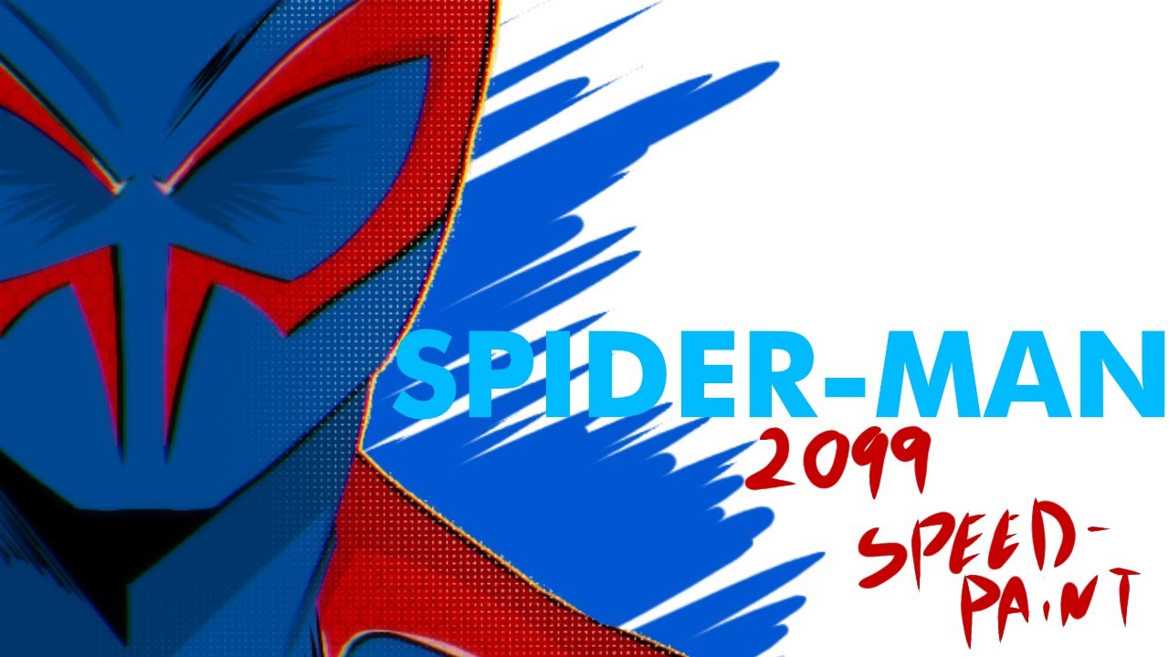 Across the Spider-Verse (2099 speed paint) - YouTube