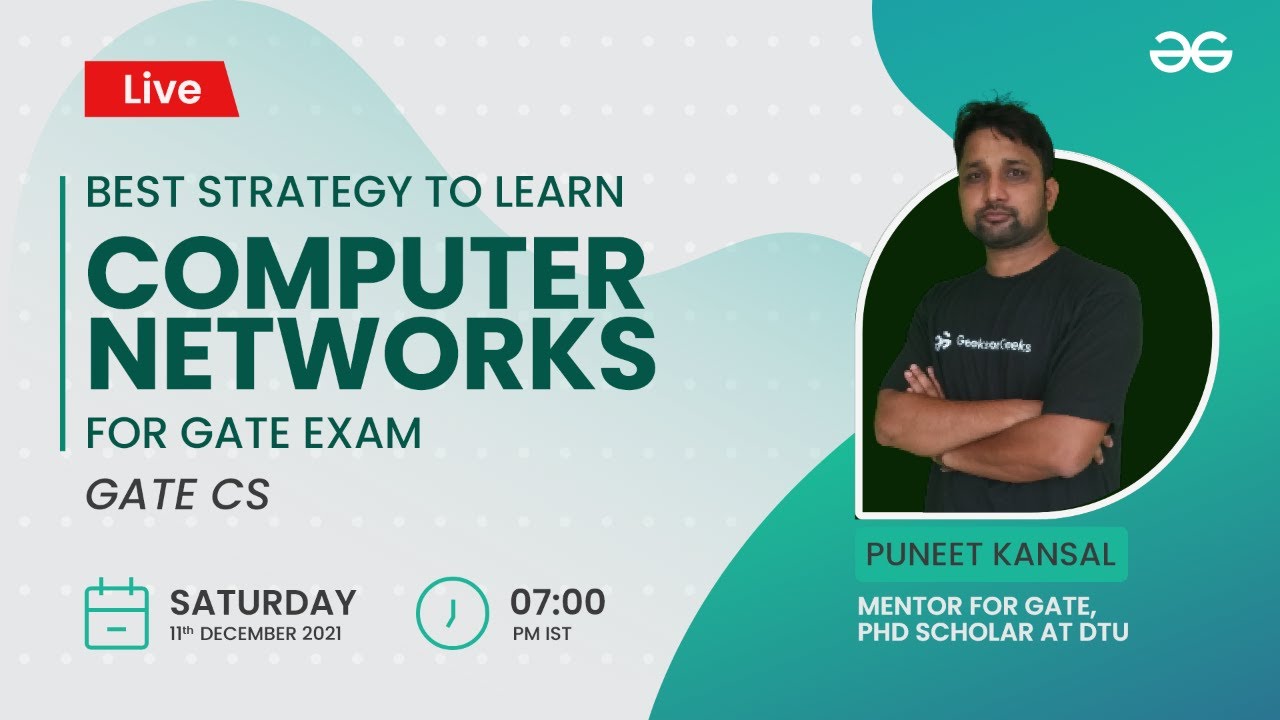 Best Strategy to learn Computer Networks for GATE exam || GATE CS - YouTube