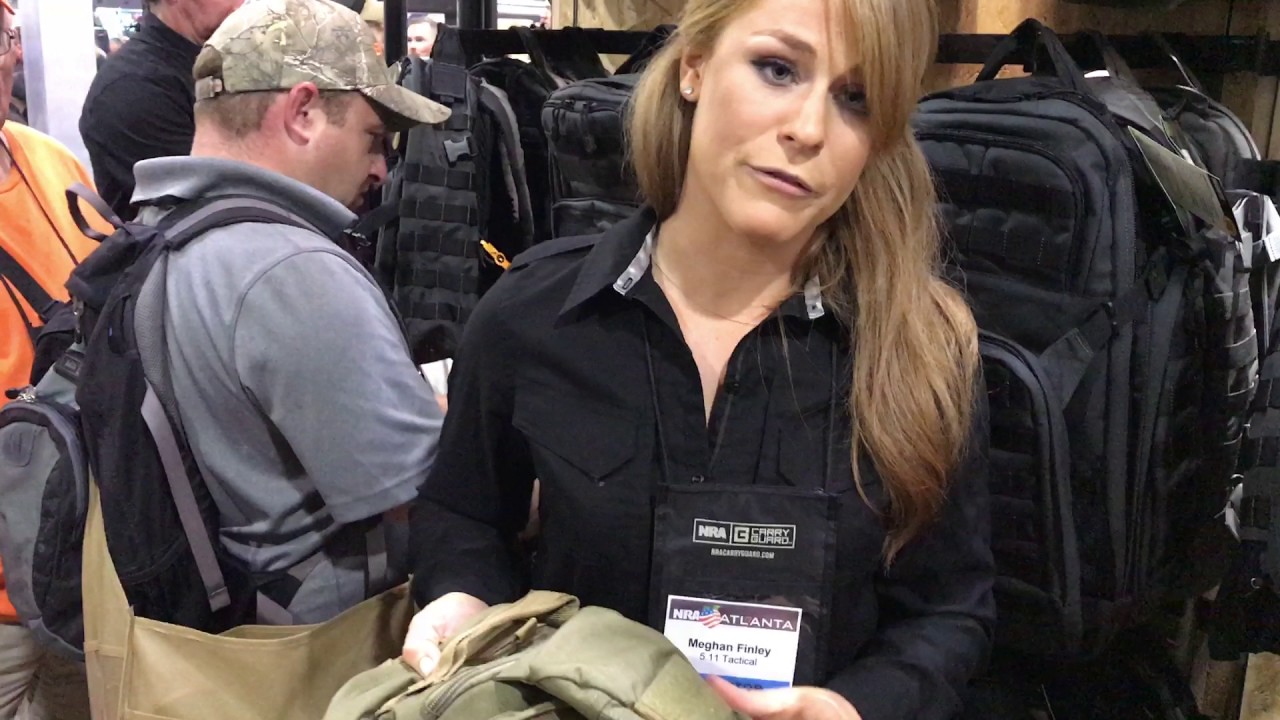 5.11's Meghan Finley demos the Rush MOAB 10 backpack - YouTube