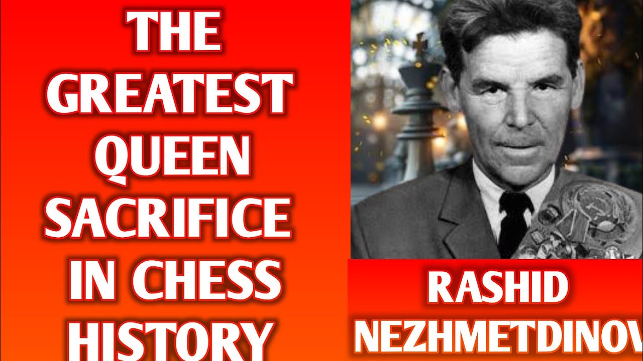 The greatest queen sacrifice in chess history|| Rashid Nezhmetdinov vs ...