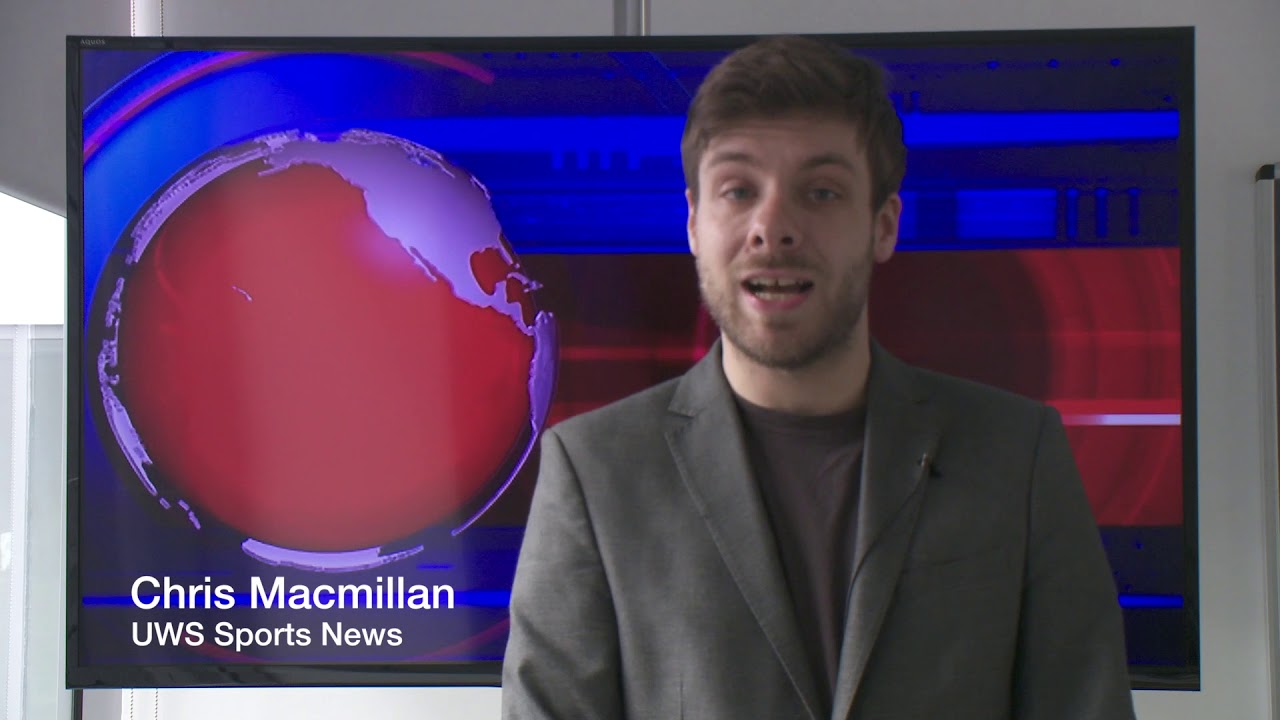 Chris Macmillan UWS Sports News - YouTube