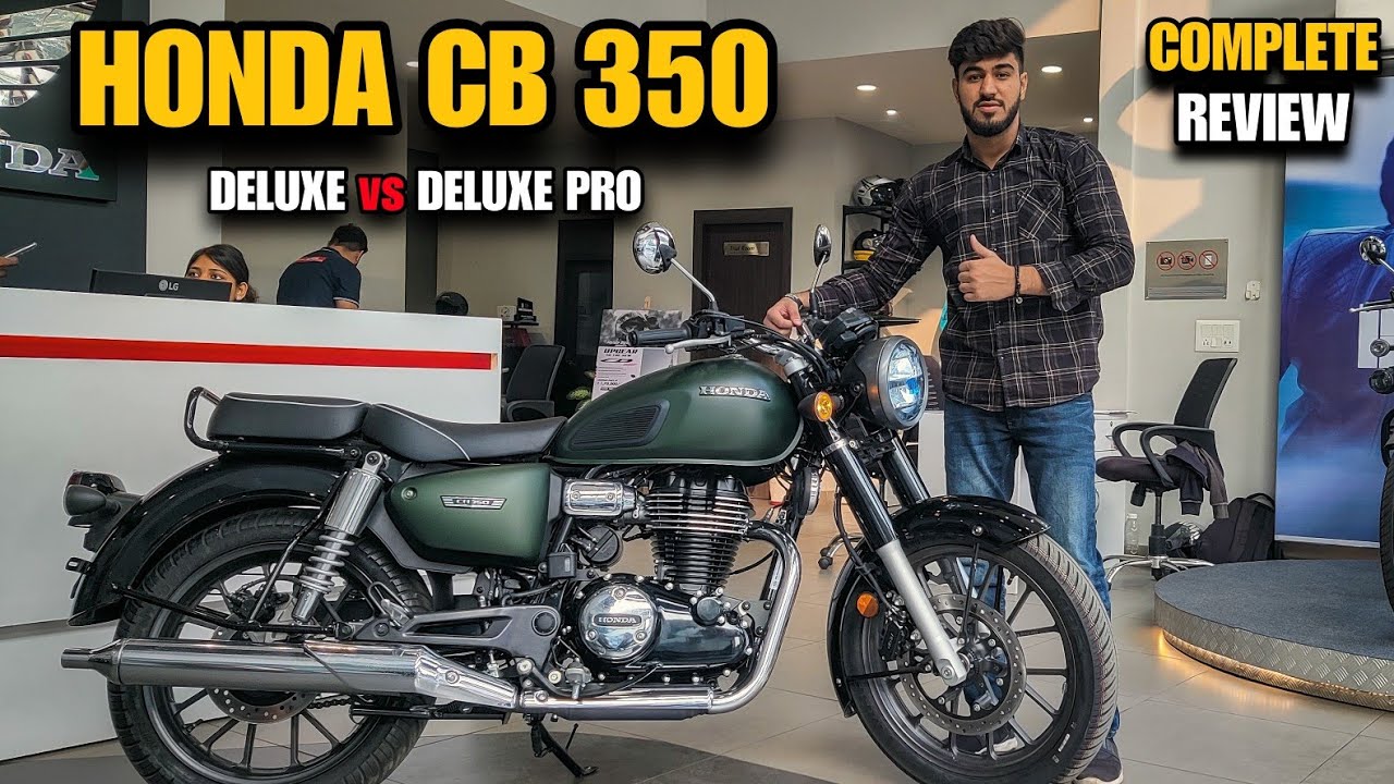 Honda CB 350 DELUXE vs DELUXE PRO Edition | Complete Comparison ...