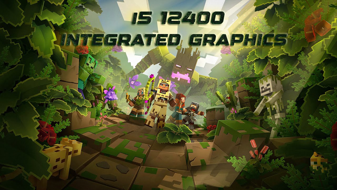 Minecraft In I5 12400 With Integrated Graphics - YouTube