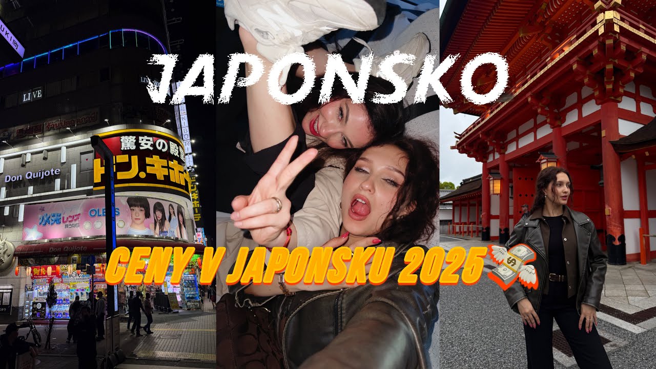 VLOG: Japonsko. Kolik doopravdy stojí cesta do Japonska? Osaka, Kyoto ...