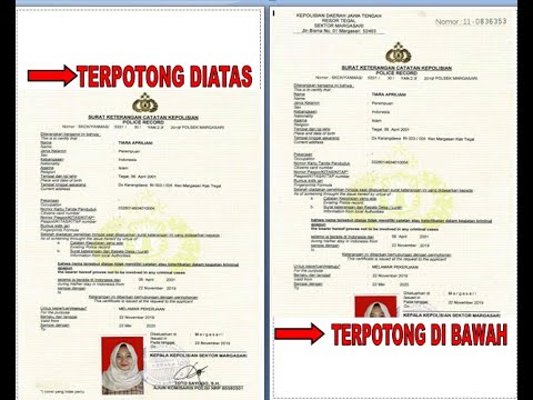 CARA MENGGABUNGKAN SCAN PDF SKCK , SCAN DOKUMEN F4, YANG TERPOTONG UNTUK MELAMAR KERJA - YouTube