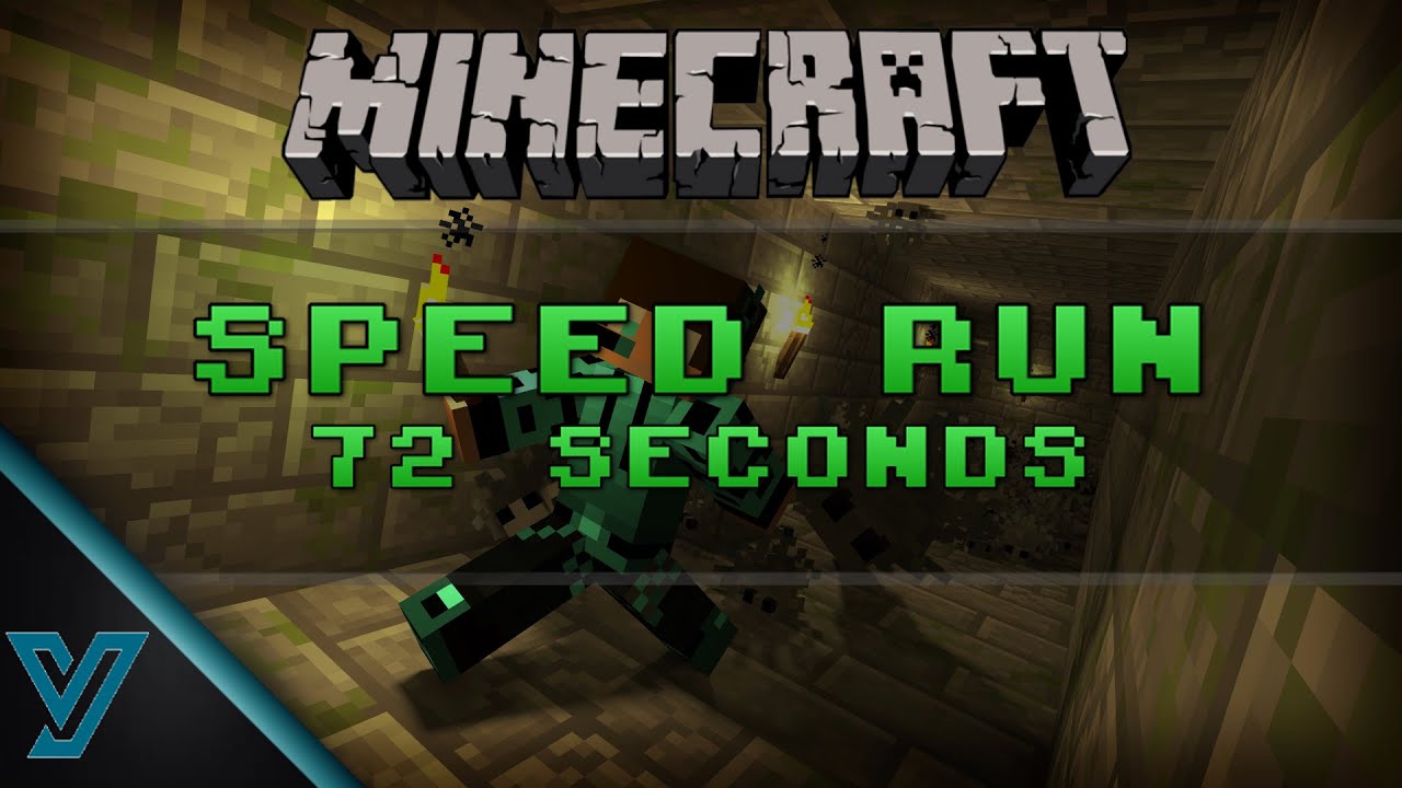Minecraft Speed Run | 72 Seconds (Puzzle Map) - YouTube