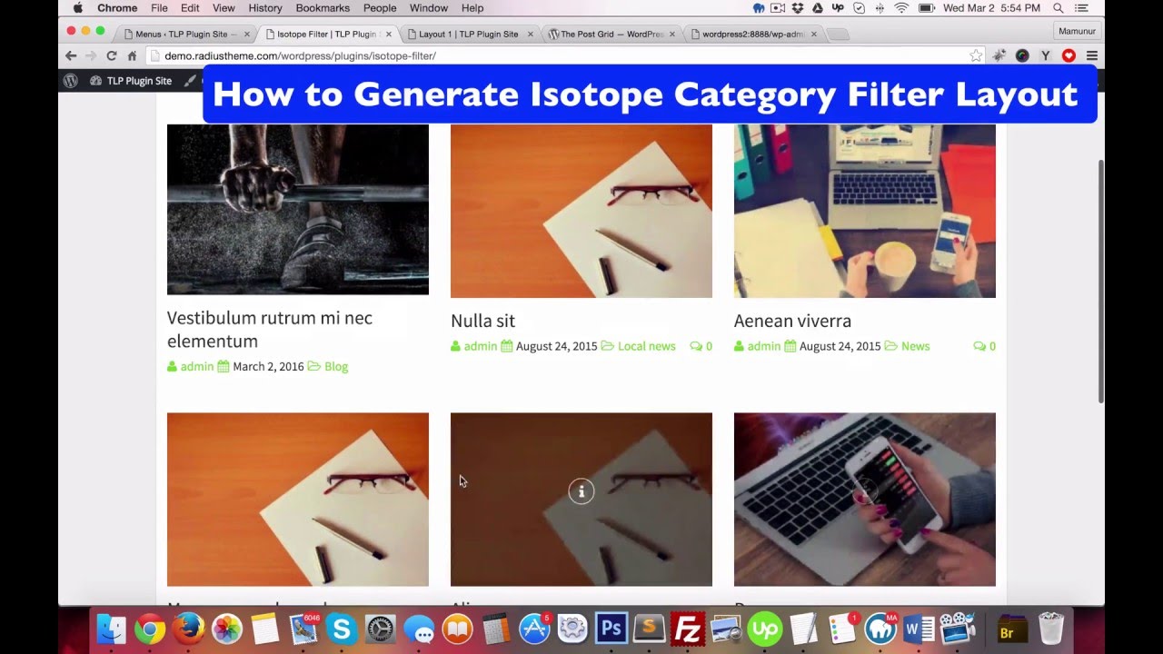 How To Use The Post Grid Plugin For WordPress YouTube How To Use The Post Grid Plugin For WordPress YouTube