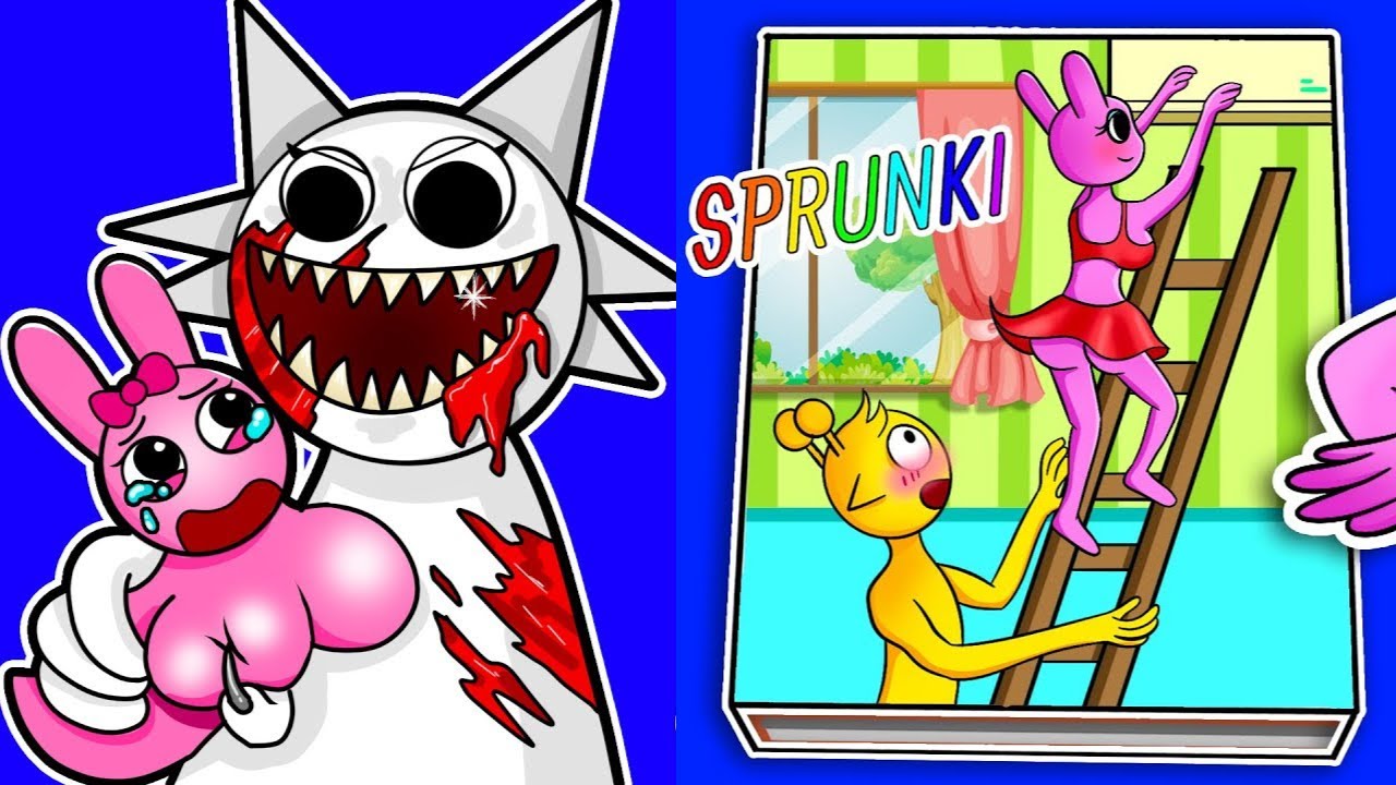 ️Paper DIY ️Making INCREDIBOX SPRUNKI Game Book 📚💕PINKI Becomes a ...