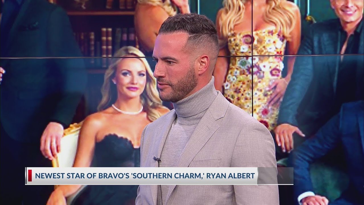 Southern Charm's newest star Ryan Albert talks with Carolyn Murray - YouTube