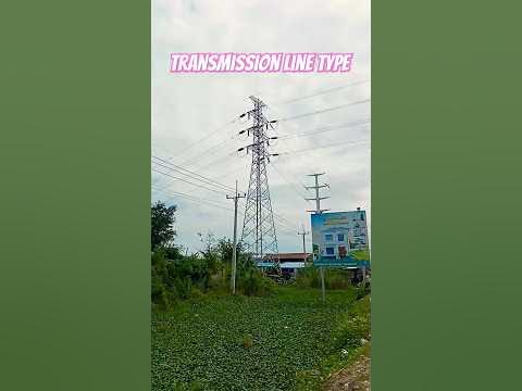 Transmission Line Type, typical double circuits HV Lattice Tower🗼# ...